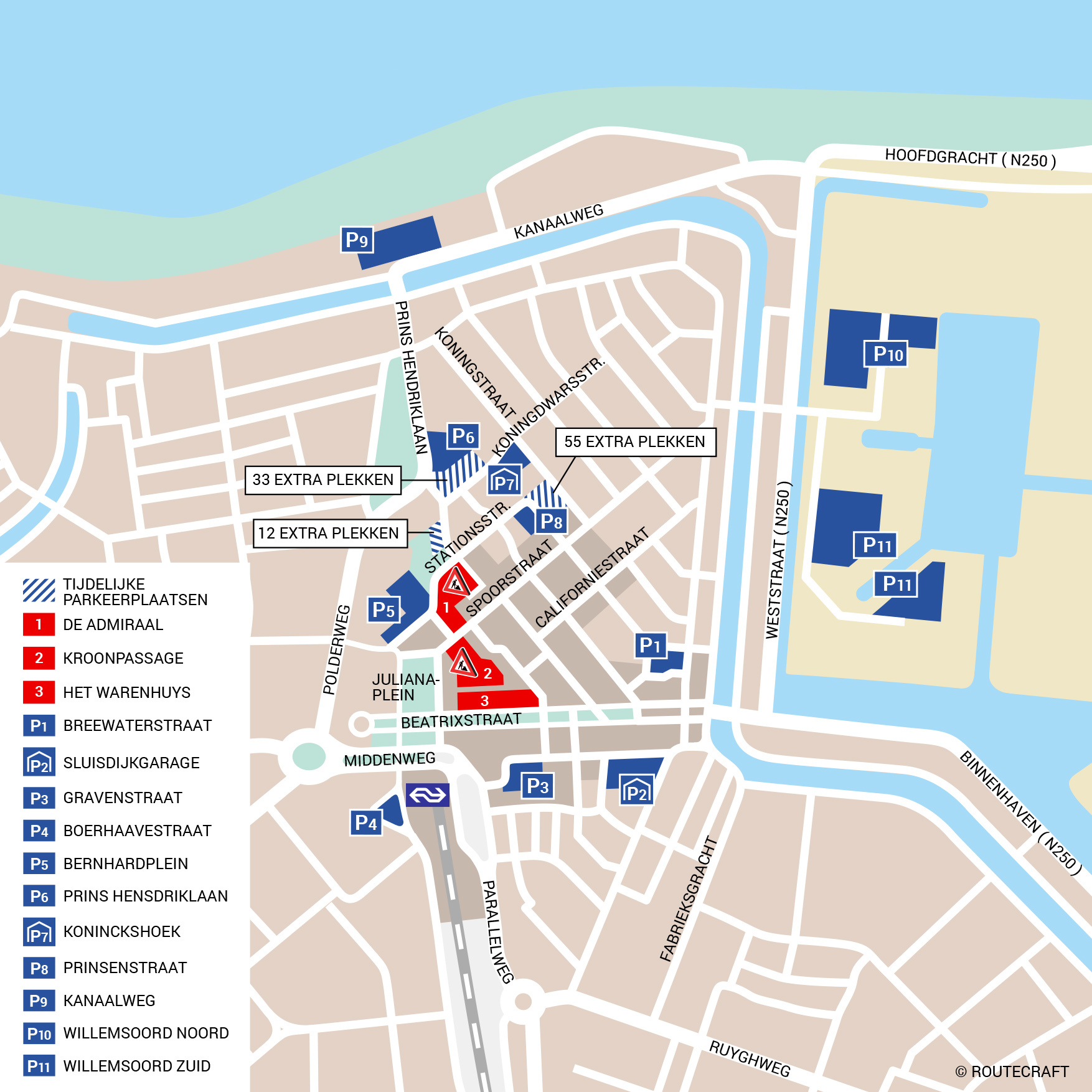 Parkeren binnenstad - Stad aan Zee